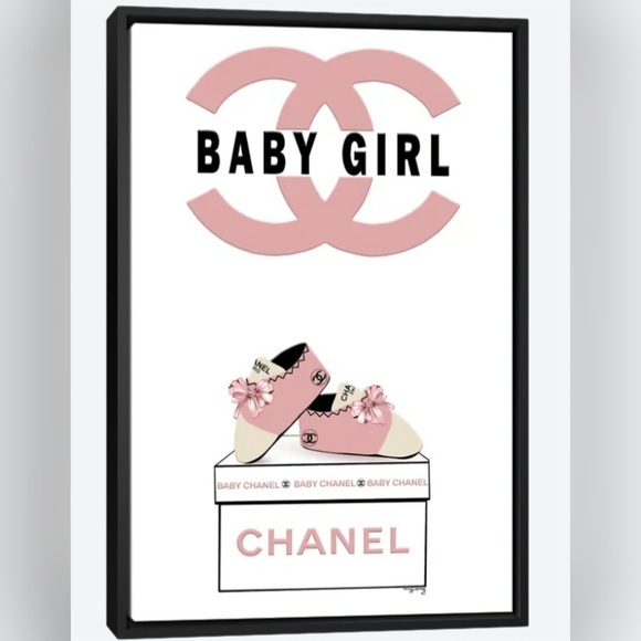 CHANEL | Wall Decor | Chanel 1x17 Framed Wall Art | Poshmark